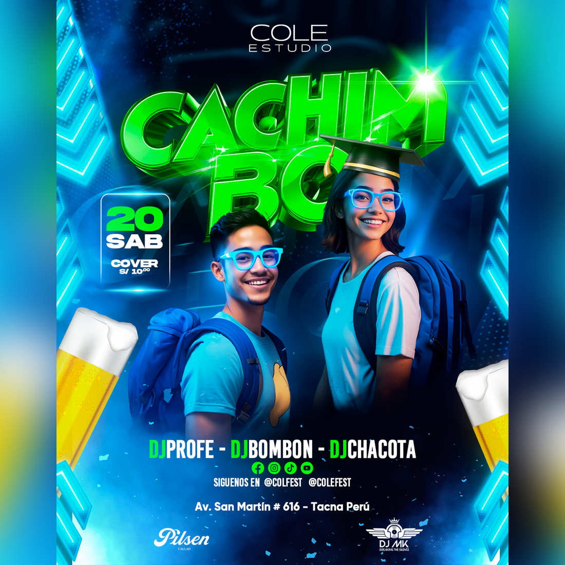 Flyer Cachimbo Design Market Perú 8840030126378